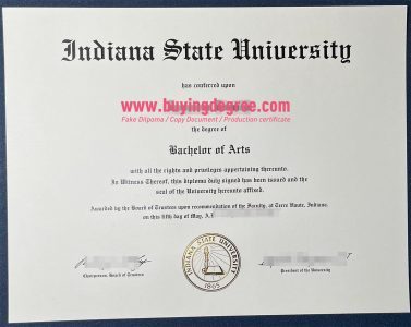 Where can i create a Indiana State University bachelor's degree