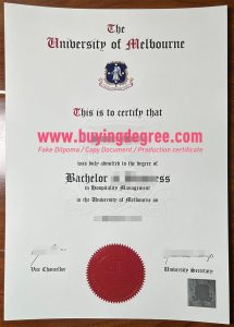 Safely buy a fake University of Melbourne certificate and transcript