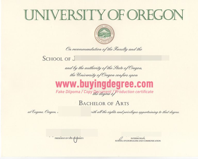 The Quick Way to bing fake University of Oregon diploma