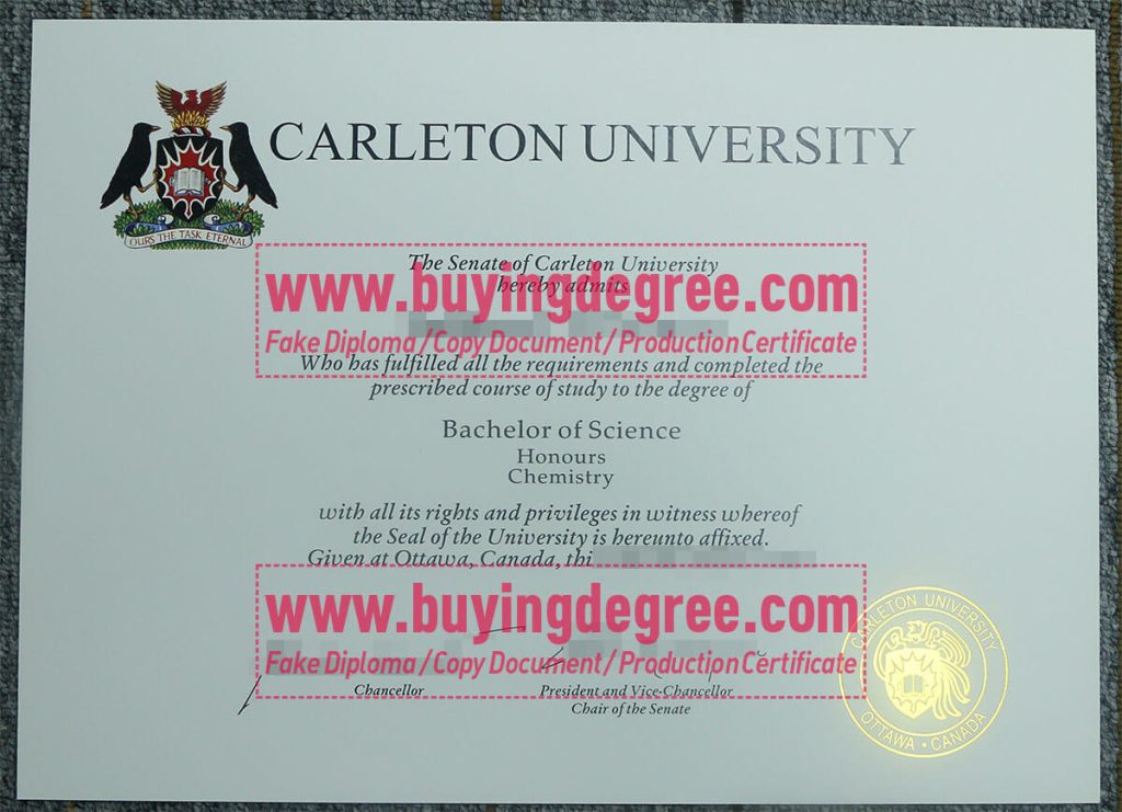 Why You Should Buy A Carleton University degree