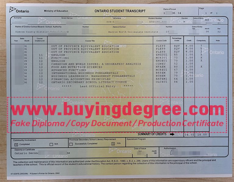 Effective Ways to Buy an Ontario Secondary School Diploma