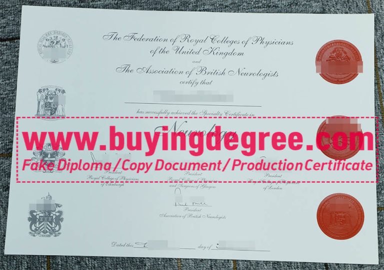 How much does a fake MRCP certificate cost