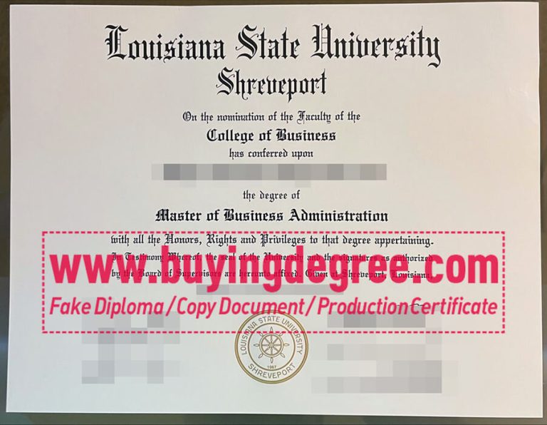 Purchase a Louisiana State University degree, fake LSU diploma