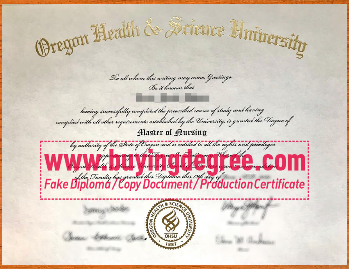 3 Ideas For Buy Oregon Health & Science University Fake Diploma